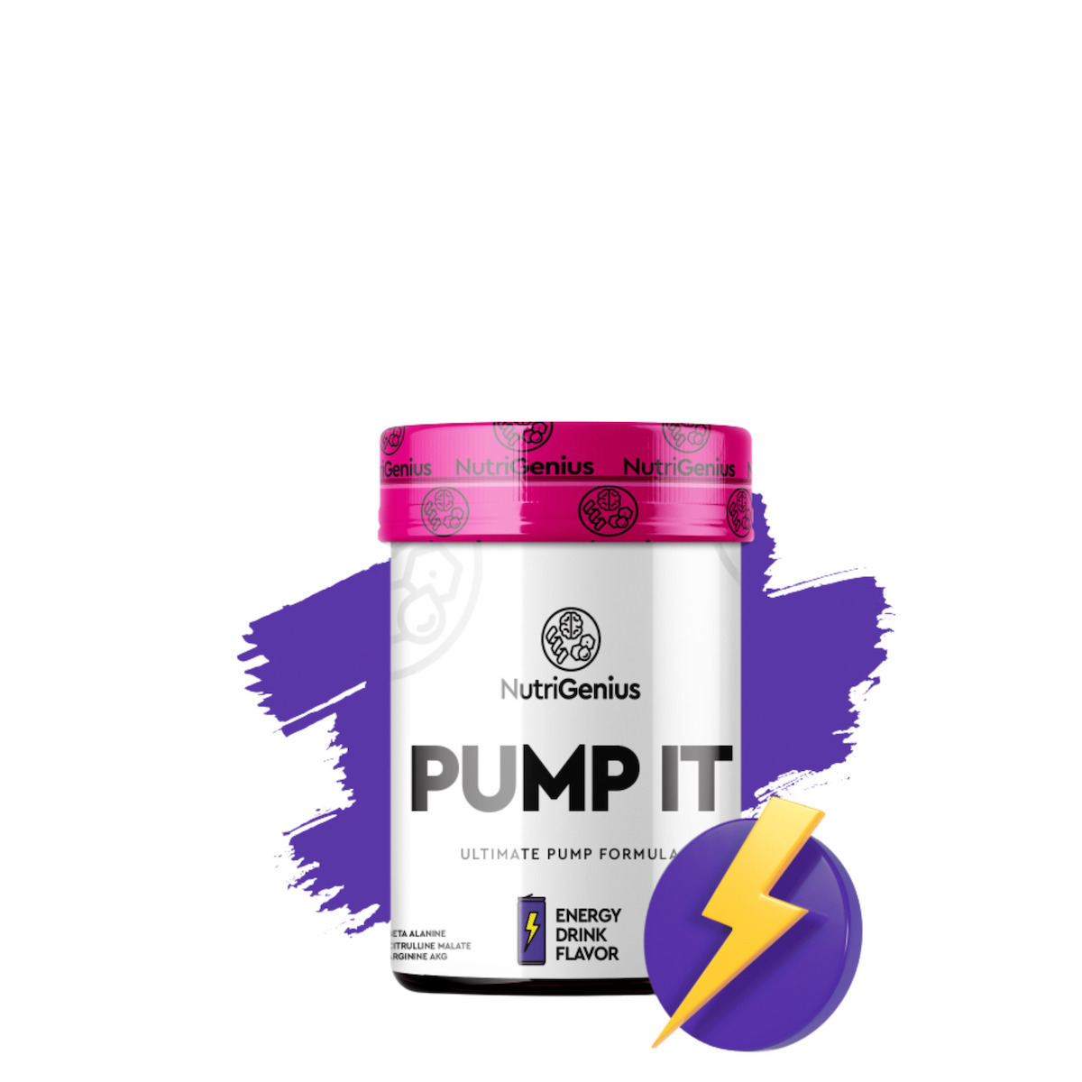 NutriGenius Pump It με Γεύση Energy Drink 300gr | Skroutz.gr