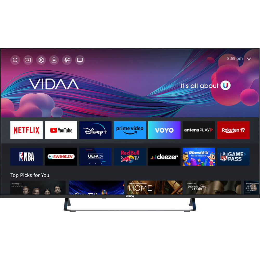 Vision Touch Smart Τηλεόραση 43" 4K UHD LED VTTV A434KVS (2023 ...
