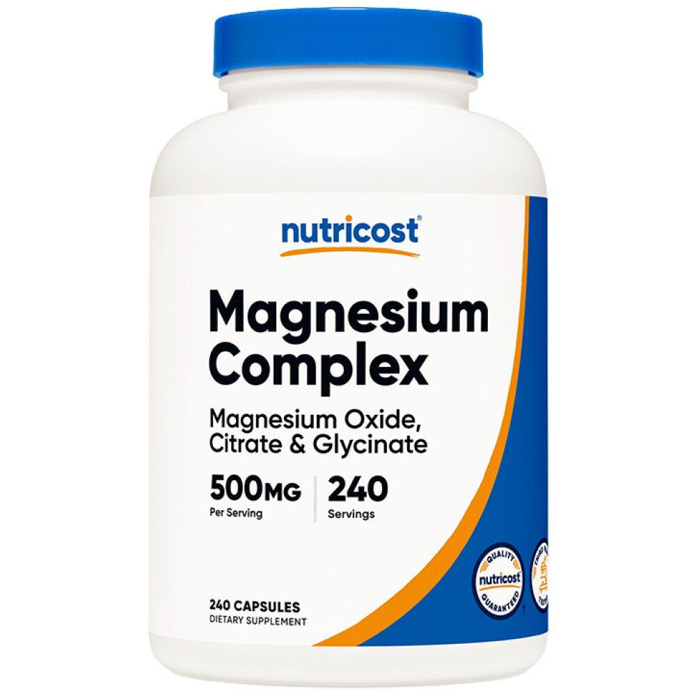 Nutricost Magnesium Complex 500mg 240 κάψουλες | Skroutz.gr