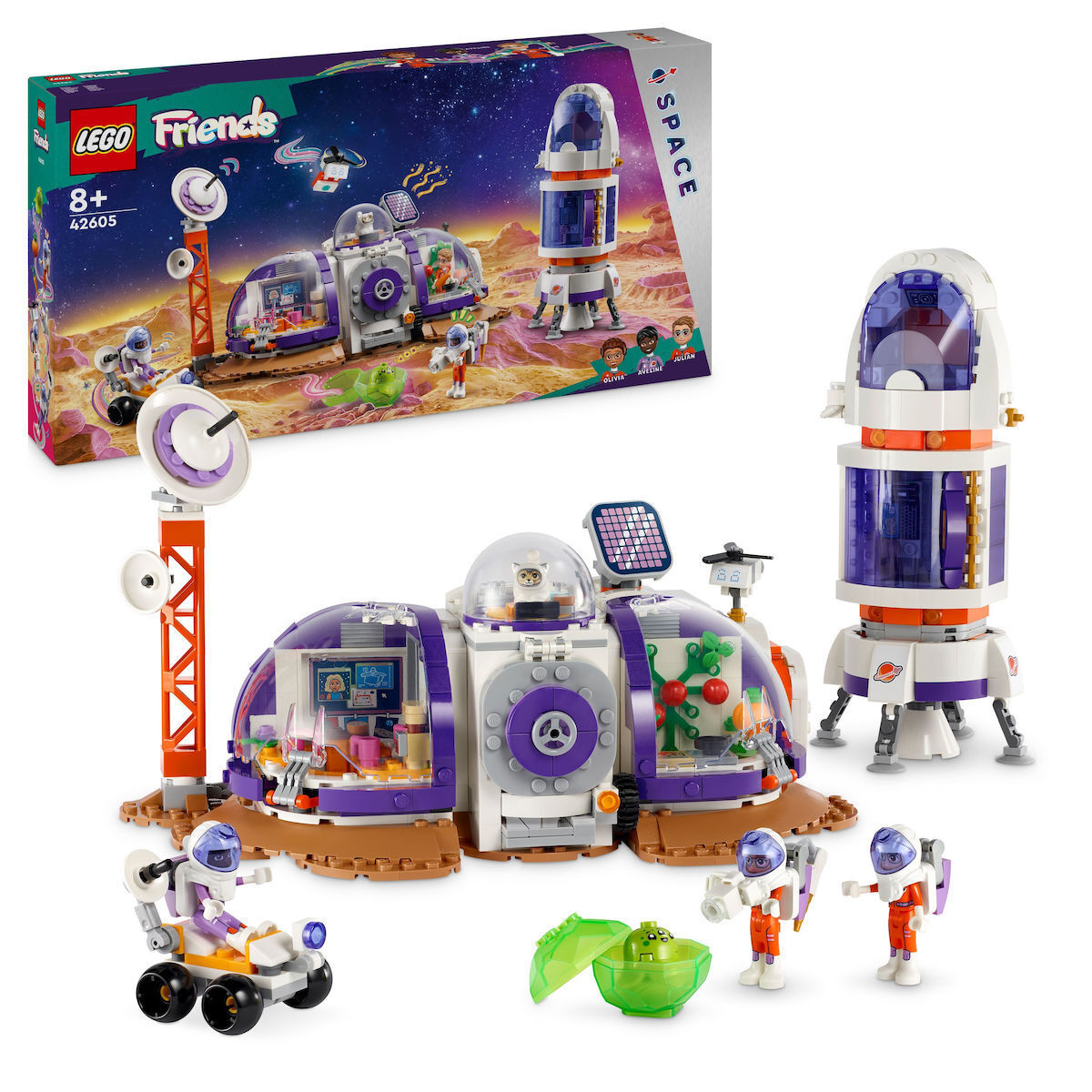 LEGO Freunde Mars Space Base And Rocket für 8+ Jahre Jahre 981Stück ...