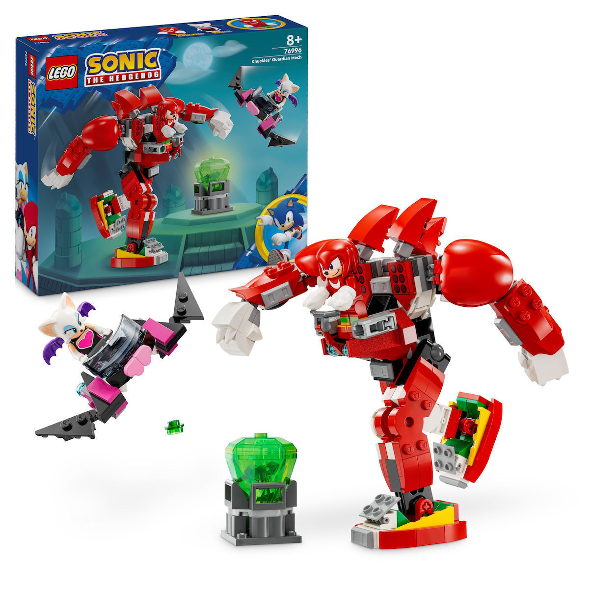 Lego Sonic The Hedgehog Knuckles' Guardian Mech για 8+ Ετών 76996 ...