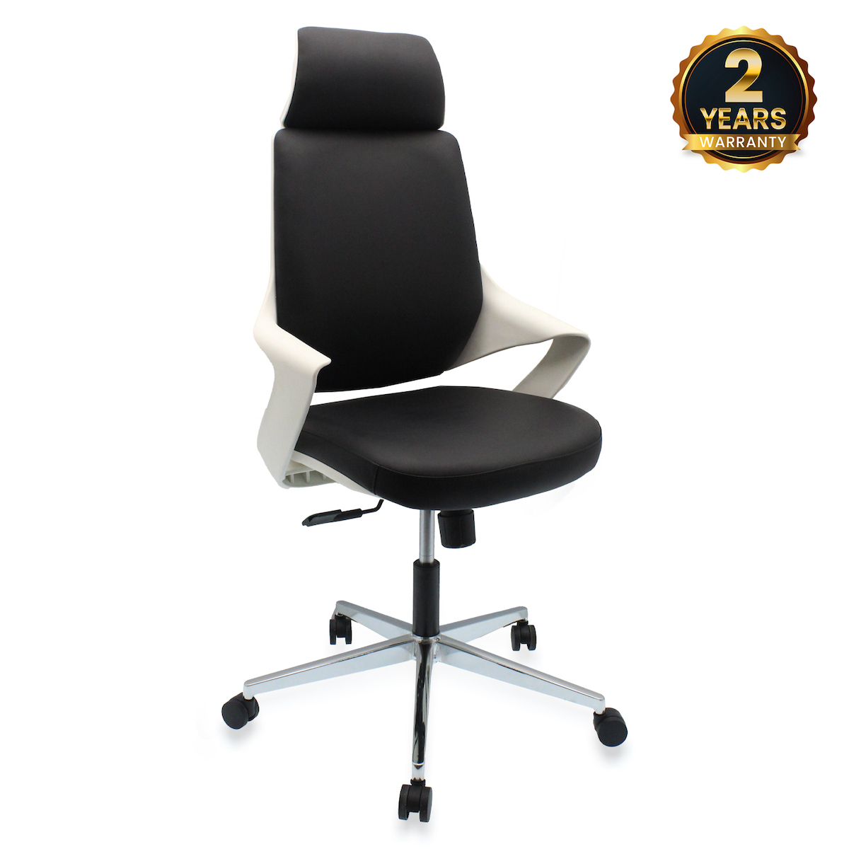 Καρέκλα Γραφείου με Ανάκλιση YN-23-046 Λευκή / Μαύρη | Skroutz.gr