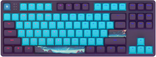 Dark Project One - 87 Night Sky Gaming Μηχανικό Πληκτρολόγιο Tenkeyless ...