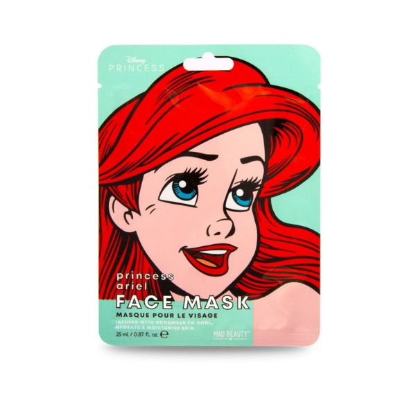 Mad Beauty Disney Princess Face Mask Ariel Sheet Μάσκα Προσώπου για ...
