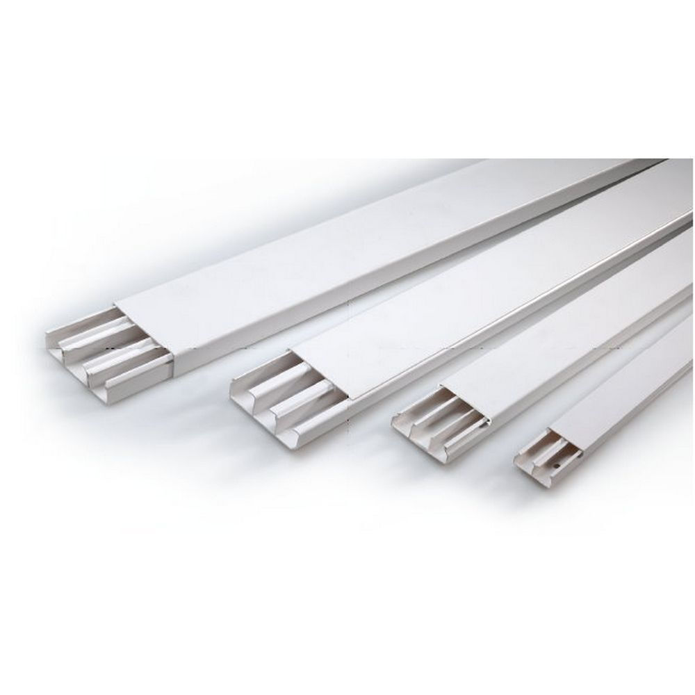 Kassinakis Κανάλι Καλωδίων από Πλαστικό Λευκό 41070020.10 | Skroutz.gr