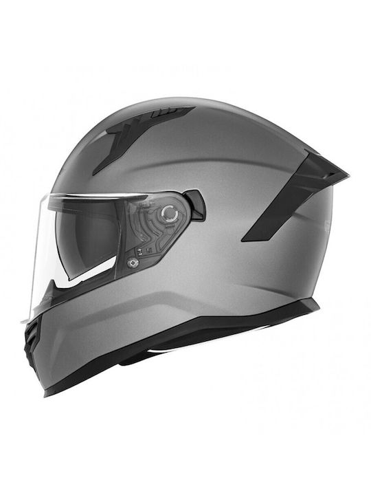 Nox Matt Titanium Κράνος Μηχανής Full Face ECE 22.06 με Sunvisor ...