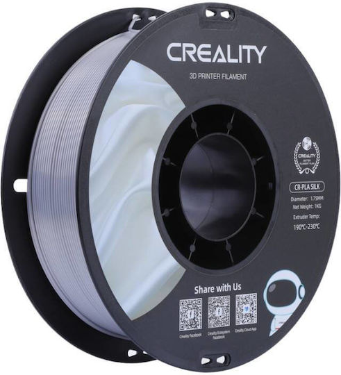 Creality3D 3D Printer Filament 1.75mm Ασημί 1kg (3301120007) | Skroutz.gr