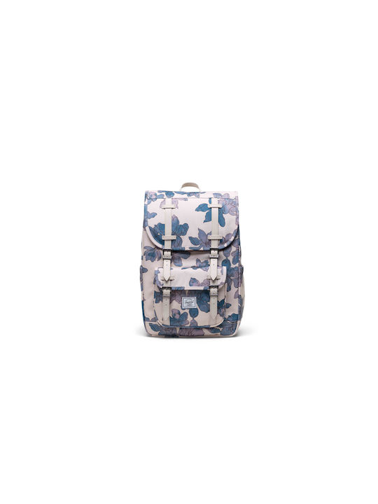Herschel Little America Mid-volume Backpack Moonbeam Floral Waves ...