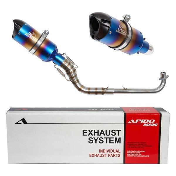 Εξατμιση Honda Innova 125 / Innova 125i Injection 03'-14' Apido High Up ...