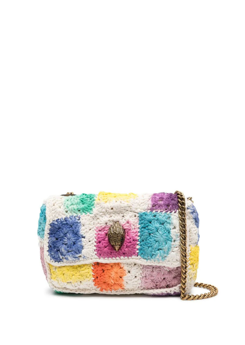 Kurt Geiger Crochet Md Kensington Γυναικεία Τσάντα Ώμου 9793719999 ...