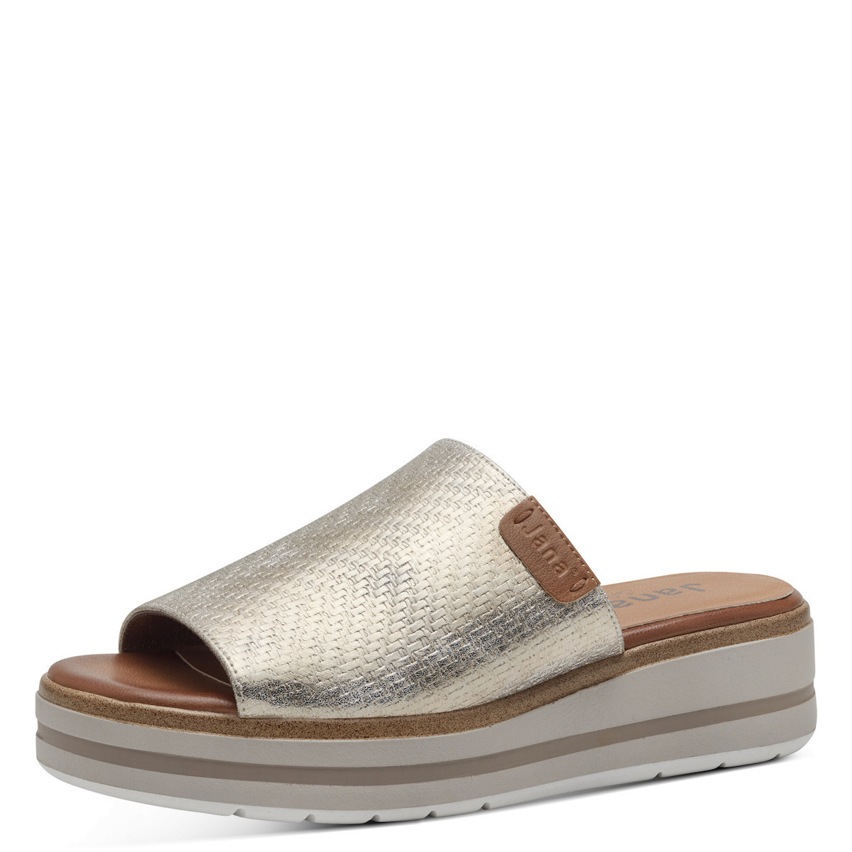 Jana Καλοκαιρινές Γυναικείες Πλατφόρμες Χρυσές 8-27272-42-938 | Skroutz.gr