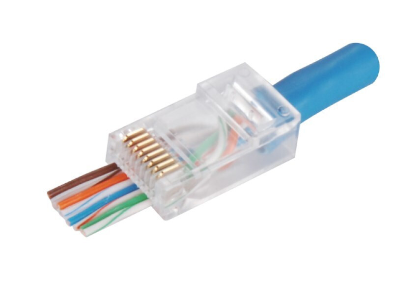 Rj45 Utp Cat.5e Straight-through Connector Op.100 Pcs Alantec | Skroutz.gr