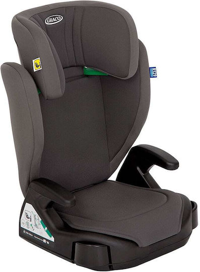 Graco Junior Maxi Καθισματάκι Αυτοκινήτου High-back Booster i-Size Iron ...