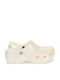 Crocs Classic Platform Glitter Γυναικεία Σαμπό Μπεζ 207241-0WV | Skroutz.gr