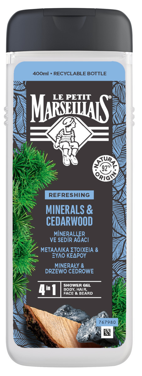 Le Petit Marseillais Αφρόλουτρο σε Gel για Άνδρες 400ml | Skroutz.gr