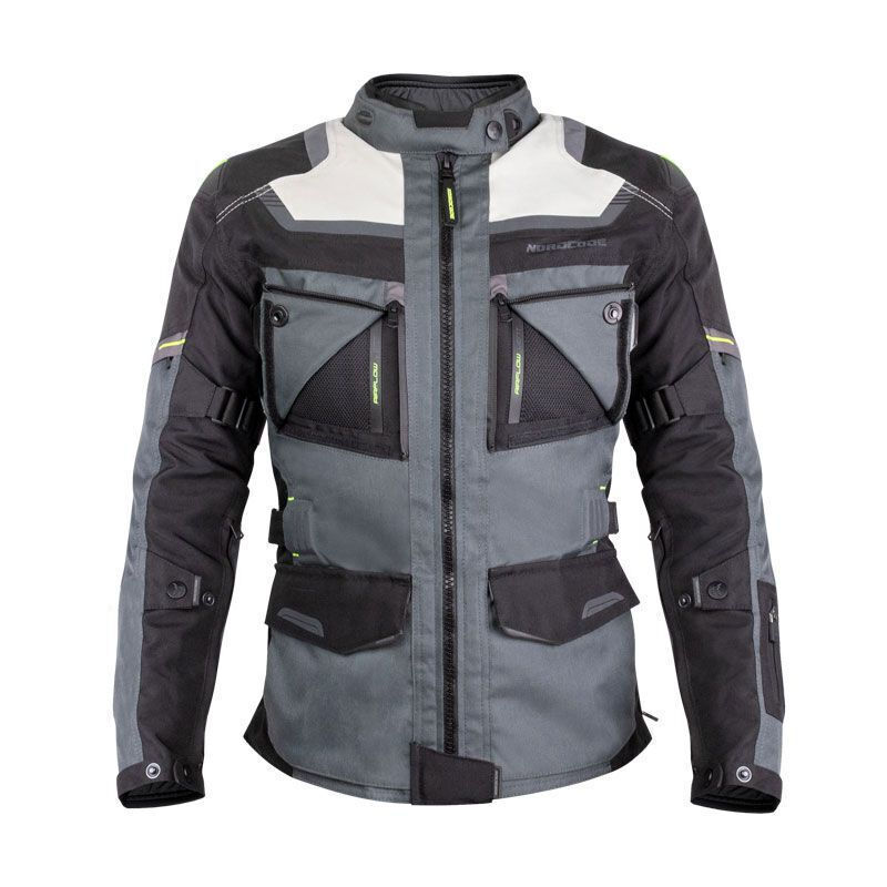 Nordcode Adventure Evo 24 Lady Γυναικείο Μπουφάν Μηχανής Cordura 4 Εποχών Αδιάβροχο Black/Grey ...