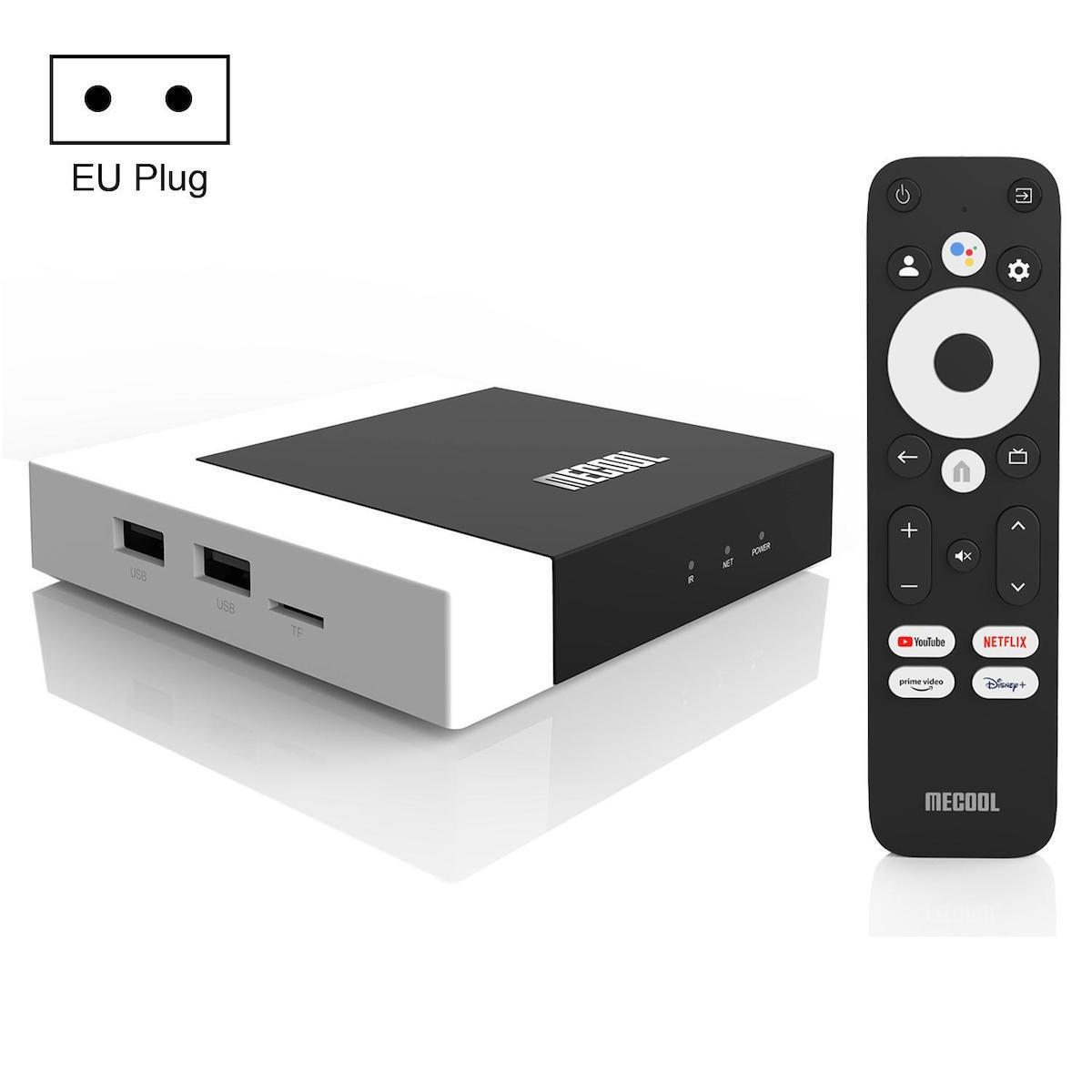 Mecool TV Box KM7 Plus EU Plug EDA004371603 4K UHD με WiFi USB 2.0 2GB ...