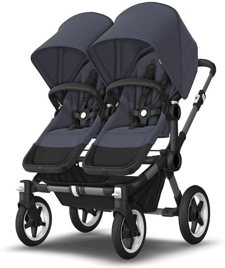 Bugaboo Donkey 5 Duo Complete Ρυθμιζόμενο Καρότσι για Δίδυμα Kατάλληλο ...