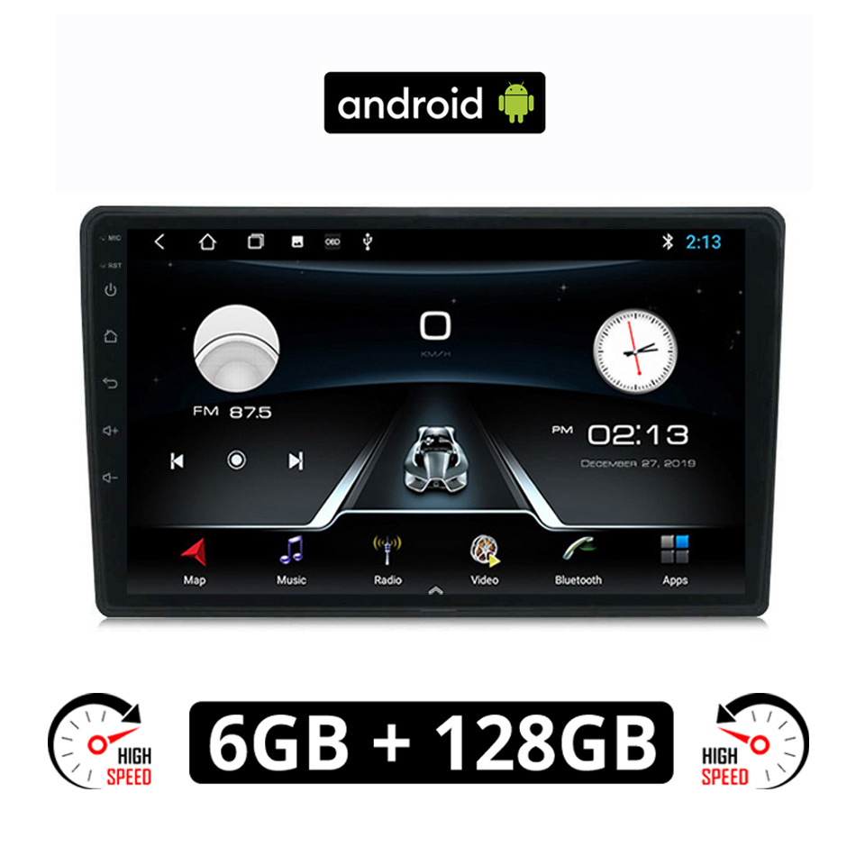 Ηχοσύστημα Αυτοκινήτου 2DIN (Bluetooth/USB/AUX/WiFi/GPS/Apple-Carplay/Android-Auto) με Οθόνη ...