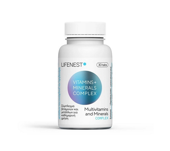 Lifenest Multivitamin And Mineral Complex Πολυβιταμίνη για Ενίσχυση του Ανοσοποιητικού 30 ...