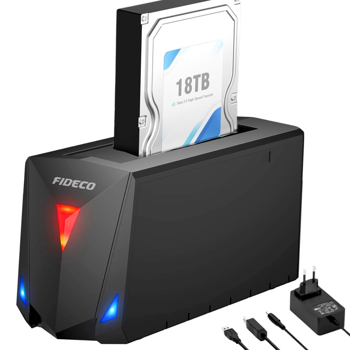 Fideco Docking Station για 2 Σκληρούς Δίσκους SATA 2.5 Fideco Docking Station για 2 Σκληρούς Δίσκους SATA 2.5