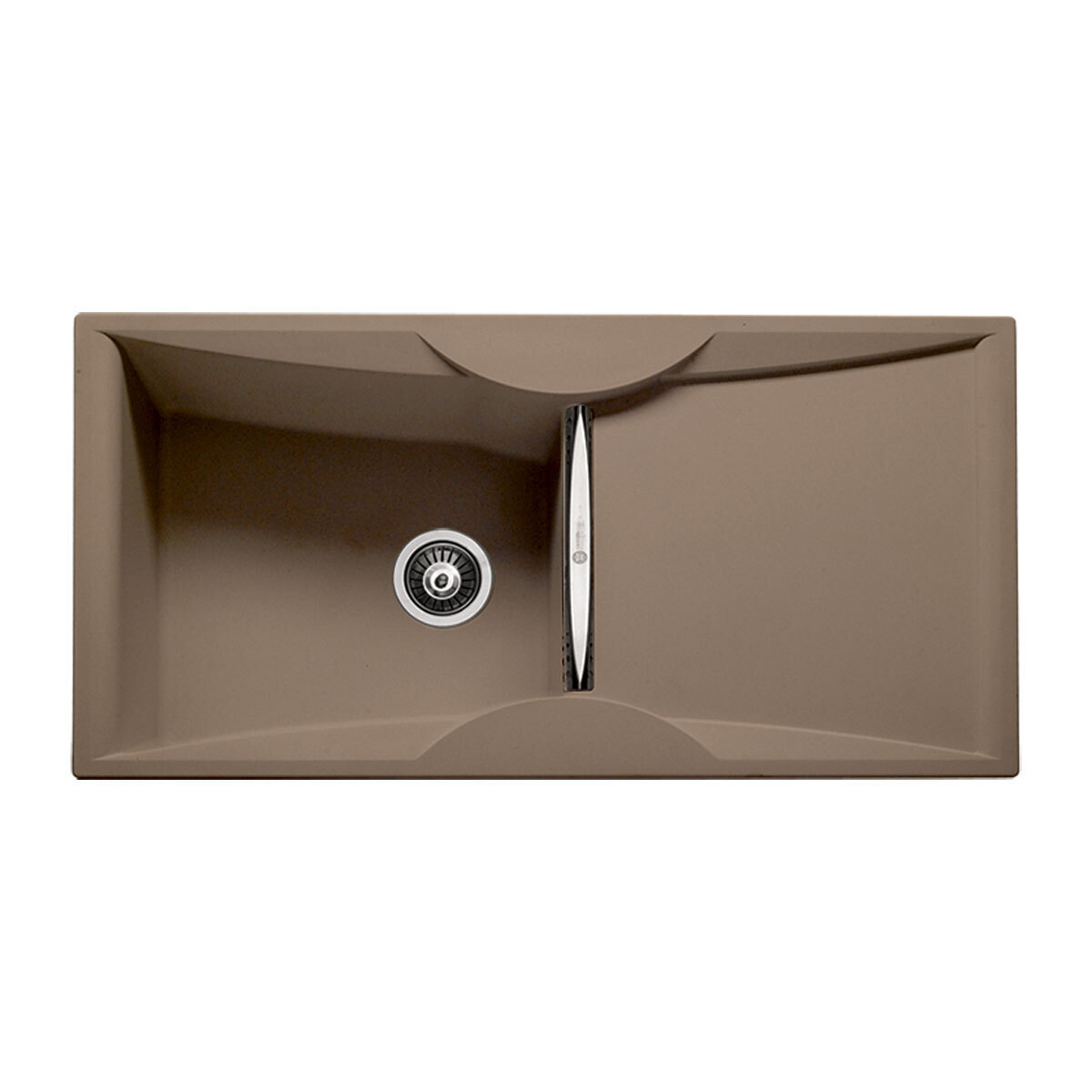 Carron Phoenix 9100-3100FL-1540 Ένθετος Νεροχύτης από Συνθετικό Γρανίτη ...