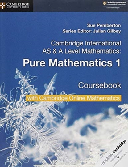 Cambridge International As A Level Mathematics Pure Mathematics 1 ...
