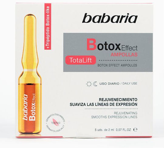 Babaria Botox Effect Αντιγηραντικό Serum Προσώπου για Lifting 5x2ml ...