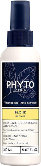 Phyto Blonde Brightening Spray Λάμψης Ανοιχτόχρωμα Έως Σκούρα Ξανθά Μαλλιά 150ml | Skroutz.gr