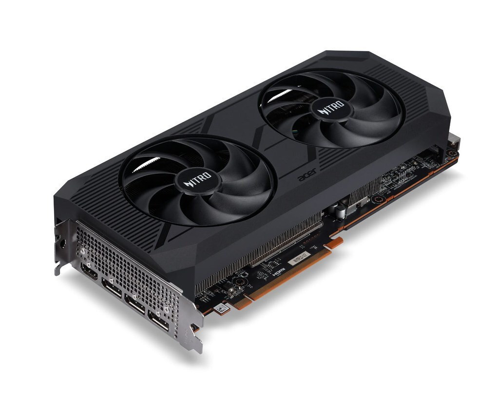 Acer Radeon RX 7600 XT 16GB GDDR6 Nitro OC Κάρτα Γραφικών (DP.Z3LWW.P02 ...