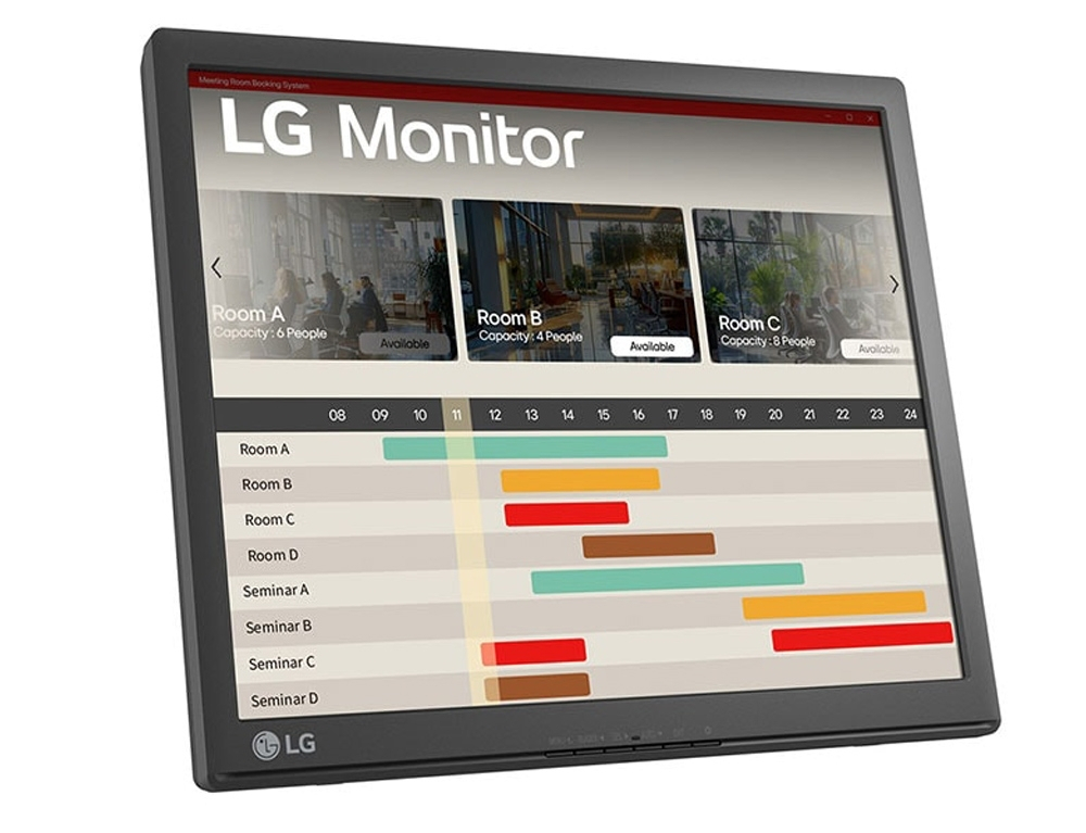 LG 17BR30T-B Touch Φορητό Monitor 17" 1280x1024 με Χρόνο Απόκρισης 5ms ...