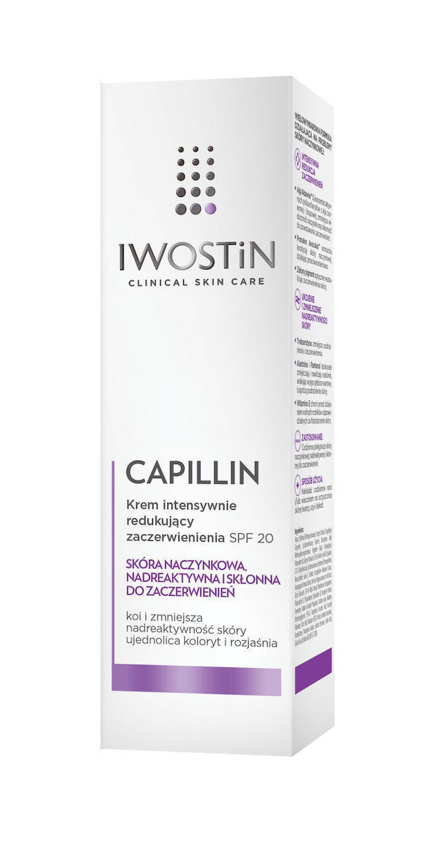 Iwostin Capillin Intensive Redness Relief Αναπλαστική Κρέμα Προσώπου ...
