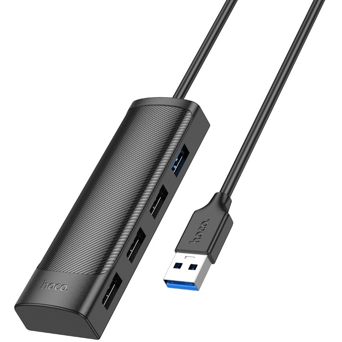 Hoco Hb41 Easy USB 3.0 Hub 4 Θυρών με σύνδεση USB-A (41221) | Skroutz.gr