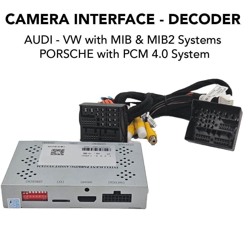 Digital Iq Ad9811 Audi Vw Porsche Camera Interface Mib Mib2 Pcm 4.0 ...