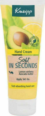 Kneipp Soft In Seconds Lemon Verbena & Apricots Ενυδατική Κρέμα για ...