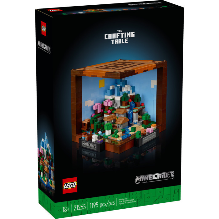 LEGO Minecraft The Crafting Table für Ab 18 Jahren Jahre 1195Stück ...