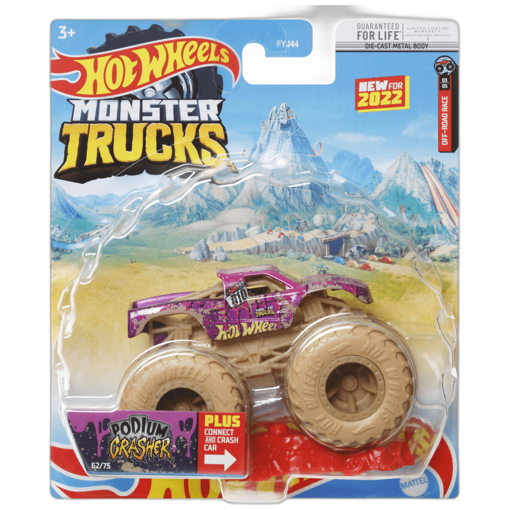 Hot Wheels Αυτοκινητάκι Monster Trucks Delivery για 3+ Ετών HHG79 ...