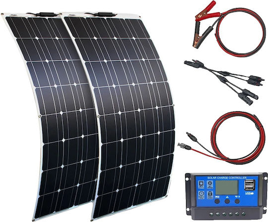 Solar Panel Power Kit 200w Flexible Complete Home Kit 200w Solar System ...