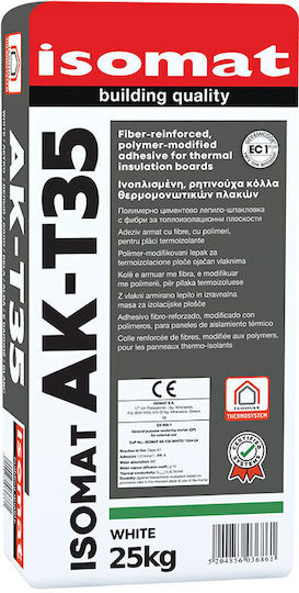 Isomat Ak-t35 Κόλλα Θερμομονωτικών Πλακών Λευκή 25kg 033580251 | Skroutz.gr