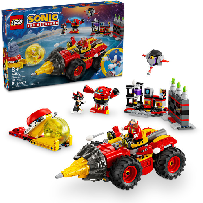 LEGO Sonic The Hedgehog Sonic the Hedgehog: Super Sonic vs. Egg ...