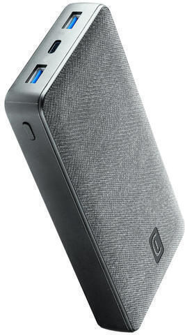 Cellular Line Power Bank 20000mAh 65W με 2 Θύρες USB-A και Θύρα USB-C ...