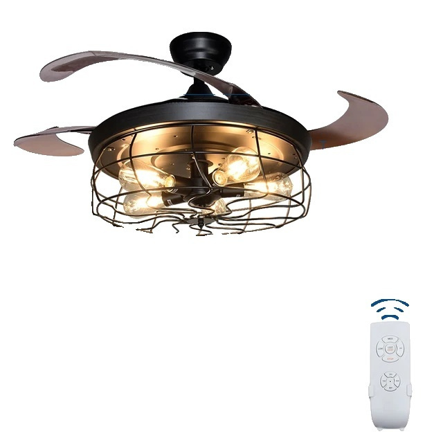 Fan Remote Control Color Changeable Style 2 36w Πλαφονιέρα Οροφής με ...