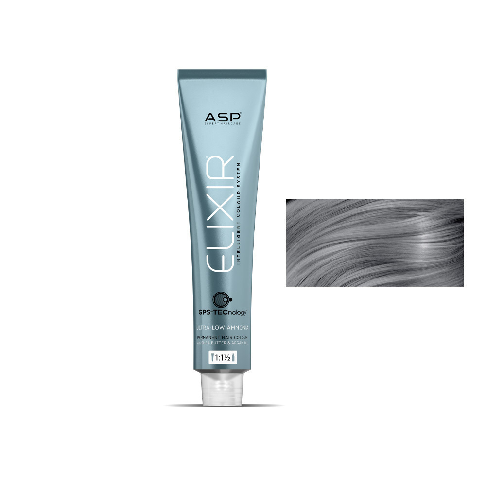 ASP Expert Haircare Elixir Βαφή Μαλλιών Gcm Graphite Cool Mixer 100ml ...