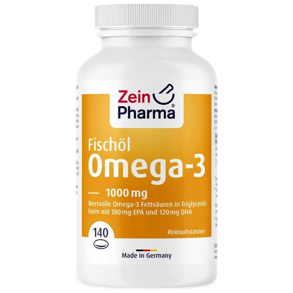 Zein Pharma Omega-3 Ιχθυέλαιο 1000mg 140 μαλακές κάψουλες | Skroutz.gr