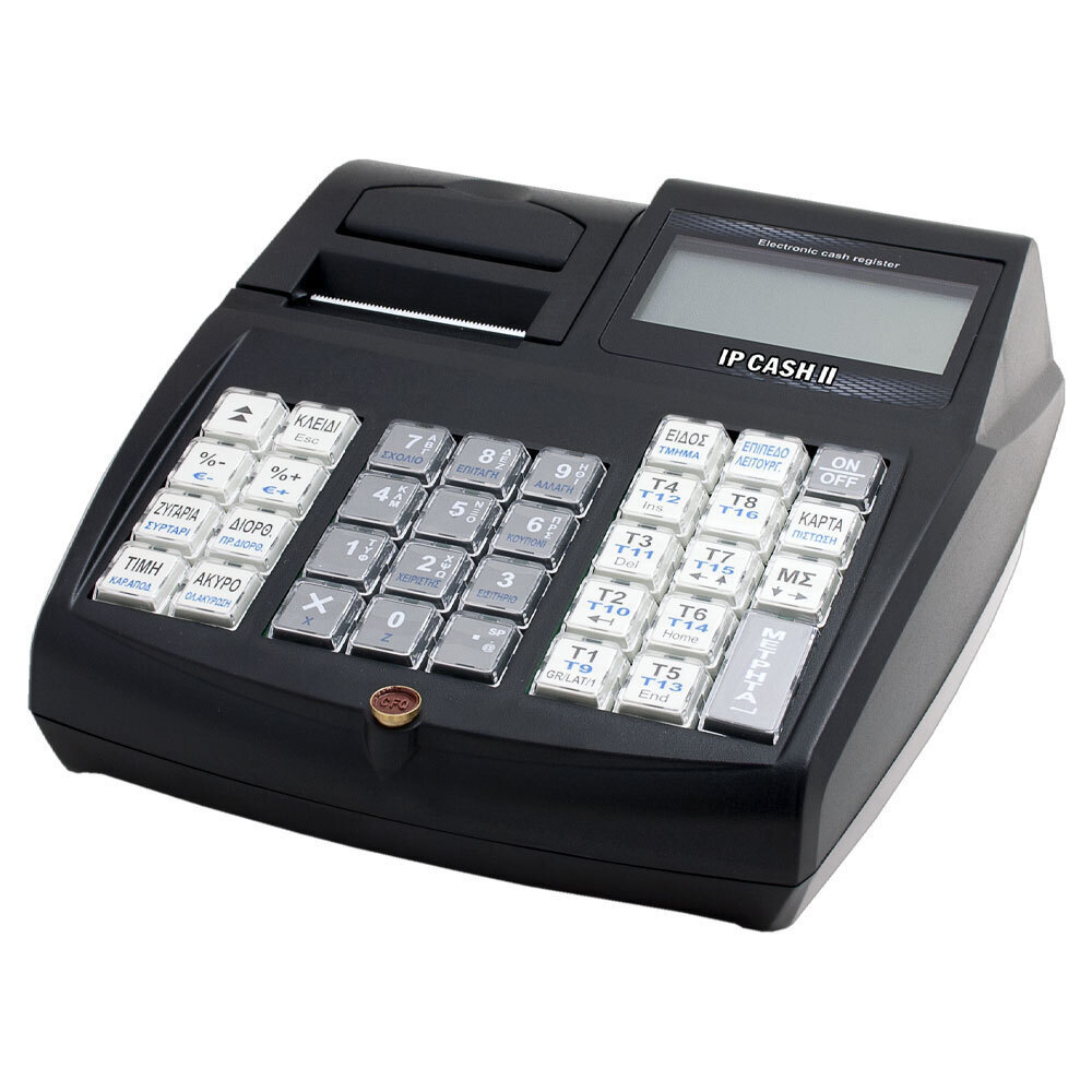 Ταμειακη Μηχανη Ip Cash Ii Retail Wifi & Lan Ηλεκτρονικο Ημερολογιο Μαυρη Συνδεση Taxisnet ...