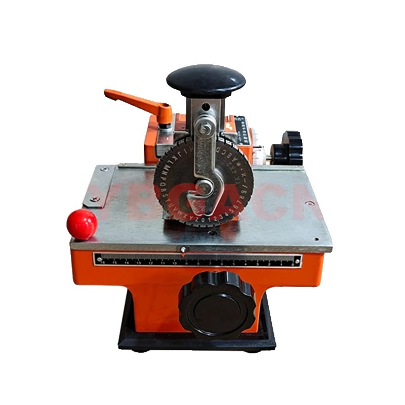 Metal Nameplate Marking Semi-automatic Aluminum Labeling Ly-01without ...