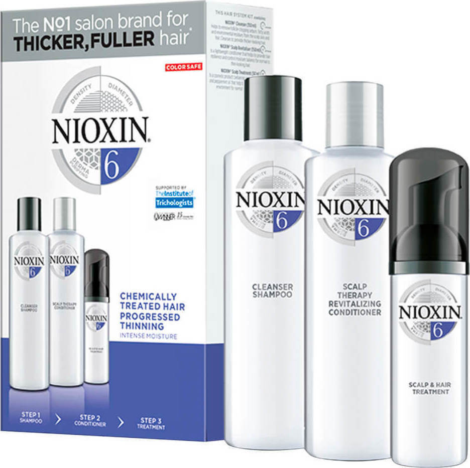 Nioxin Σετ Περιποίησης Μαλλιών κατά της Τριχόπτωσης με Σαμπουάν ...