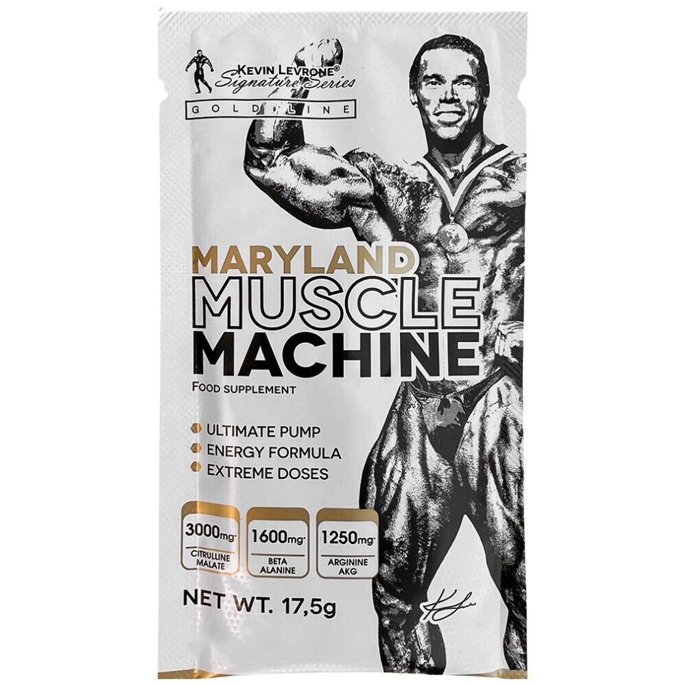 Kevin Levrone Gold Line Maryland Muscle Machine Sample Συμπλήρωμα Pre ...