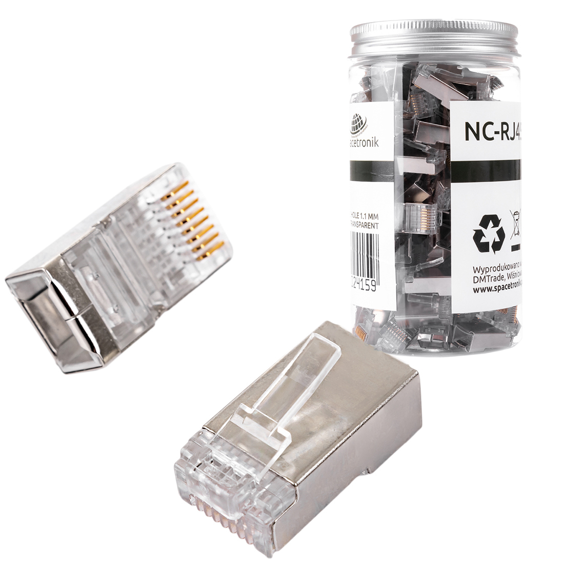 Rj45 Plug Cat.6 Ftp Nc-rj456ft-11 100pcs | Skroutz.gr
