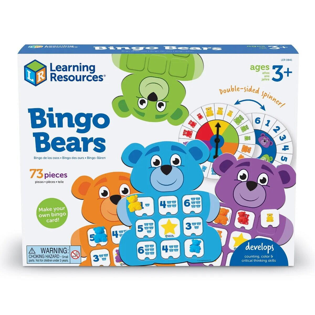 Learning Resources Επιτραπέζιο Παιχνίδι My First Bingo Game - Happy ...